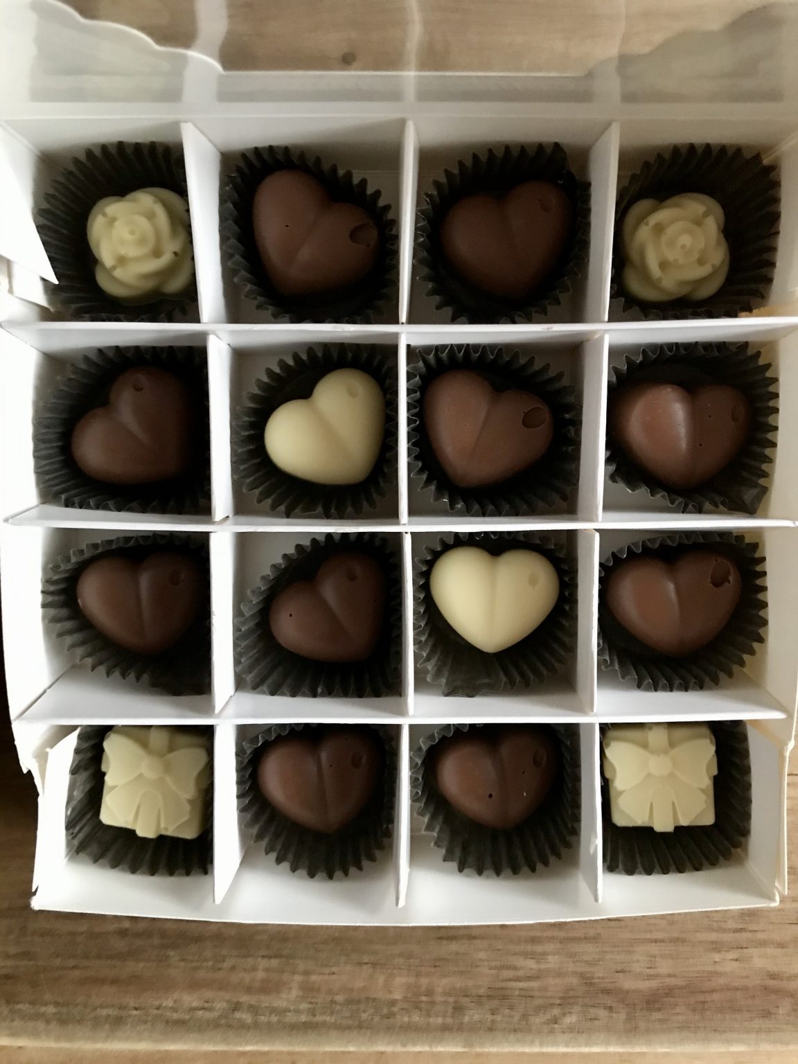 Chocolate Hearts Gift Box - A Little Gift of Love
