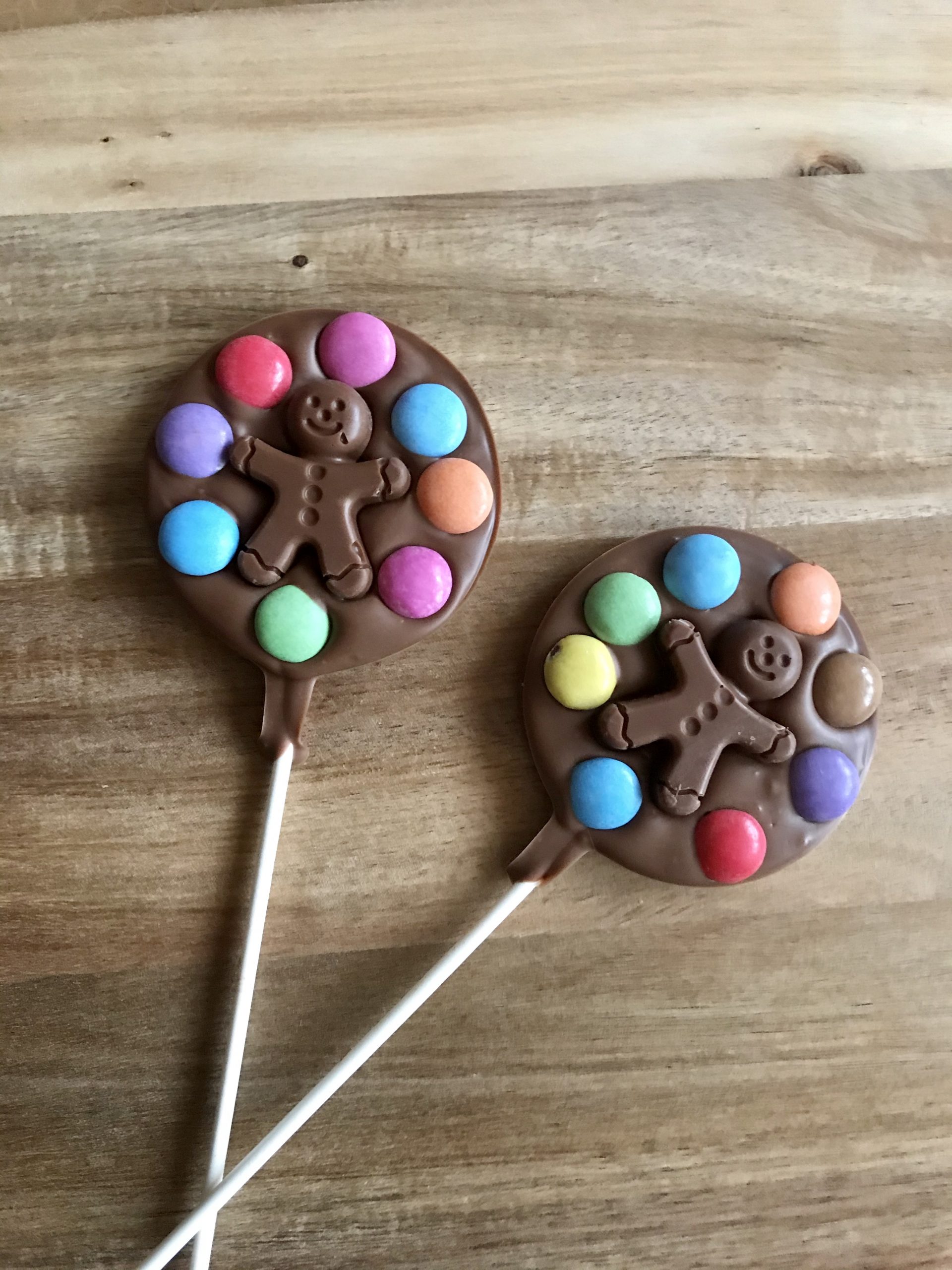 Gingerbread Man Cuteness Lollipop - A Little Gift of Love