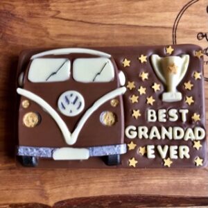 VW Camper Van Chocolate Slab - A Little Gift of Love